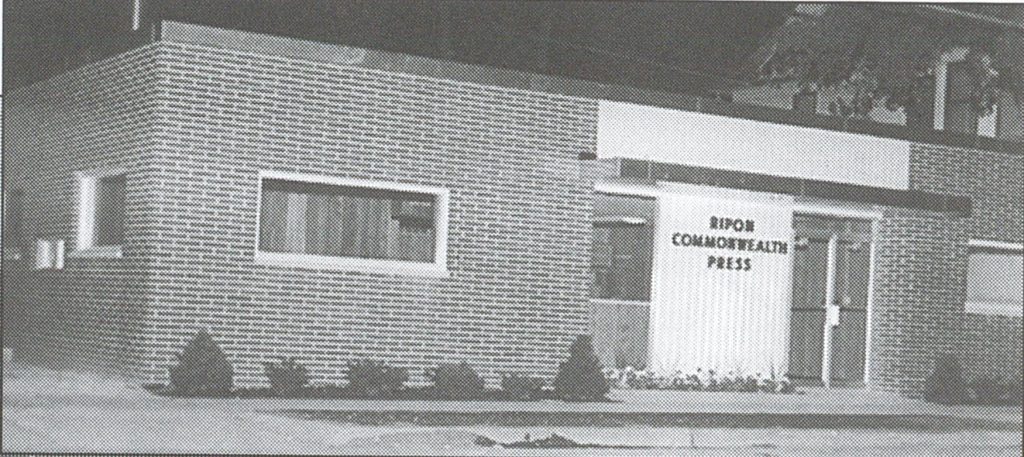 The History of Walsworth’s Print Operation in Ripon, Wisconsin - Walsworth