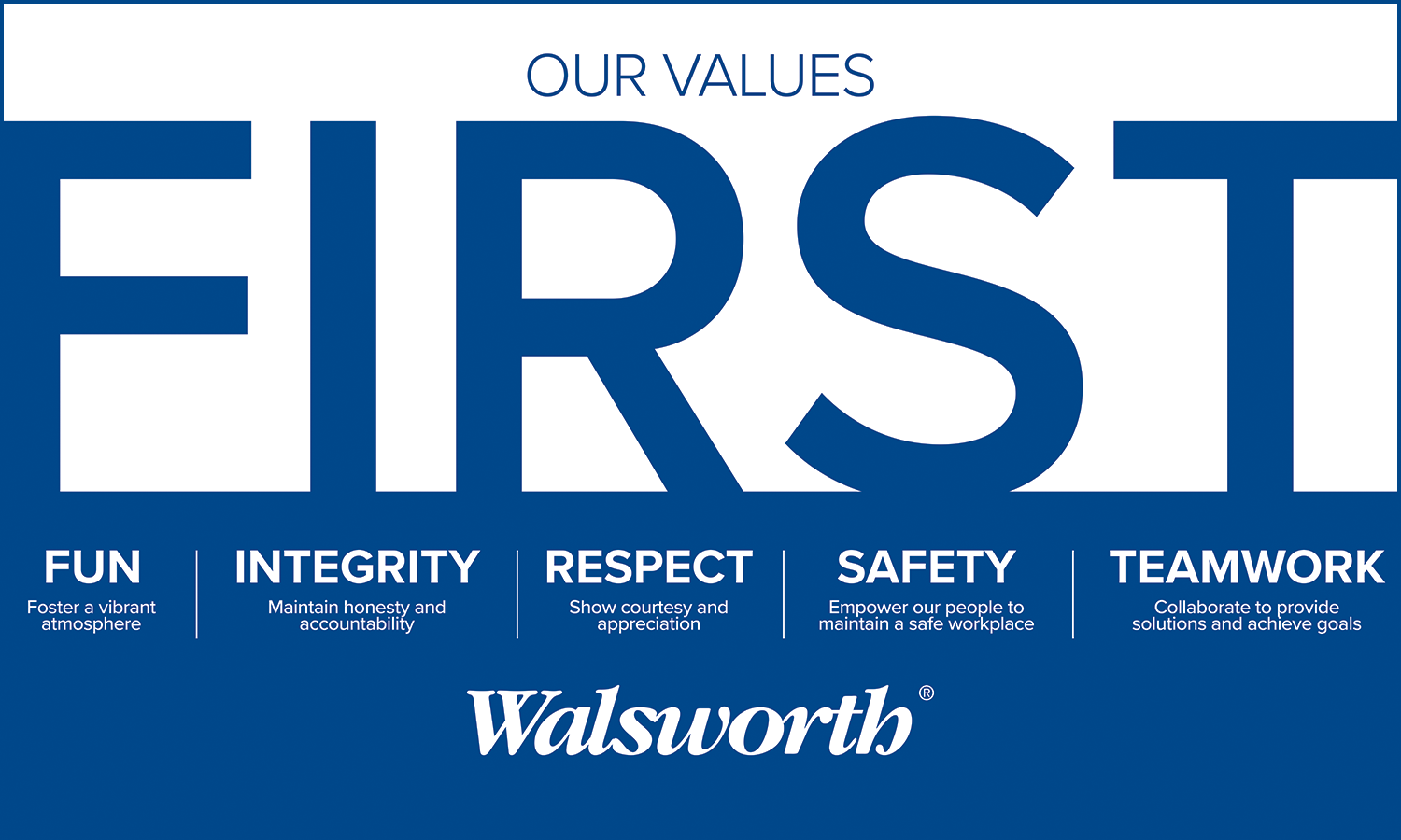 Our Commitments | Walsworth